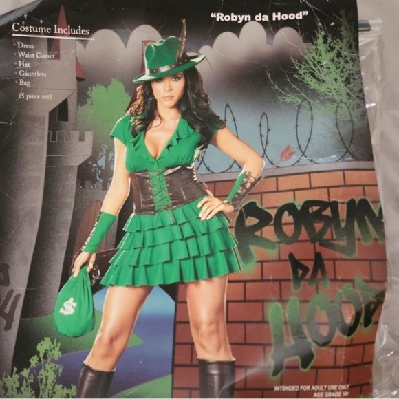 Dreamgirl | Other | Robin Da Hood Womens Costume Set | Poshmark